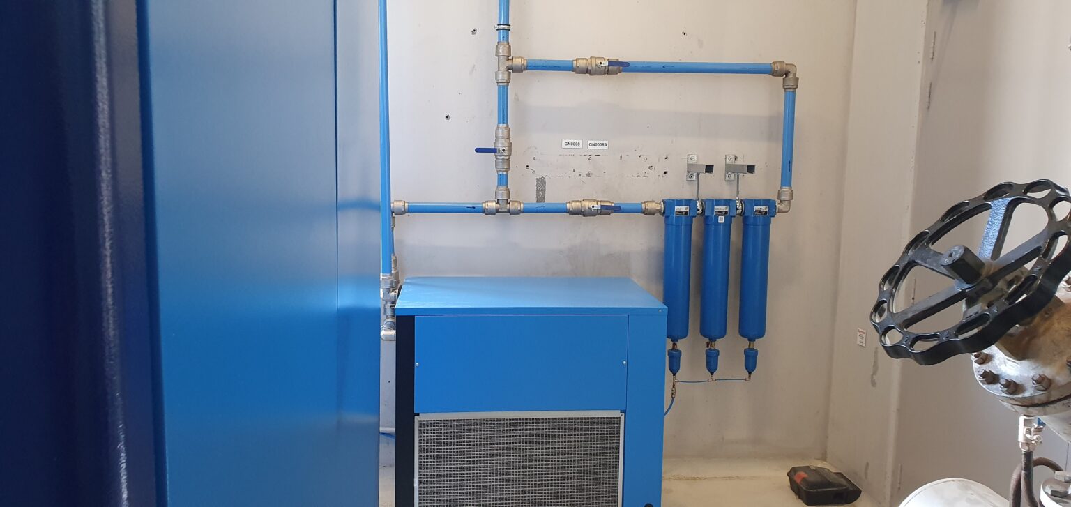 Inline filter replacement | Compressors | Nessco Pressure Systems | Perth